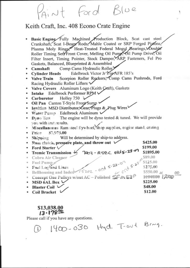 My Keith Craft Econo Crate Engine Dynoed | Factory Five Racing Forum