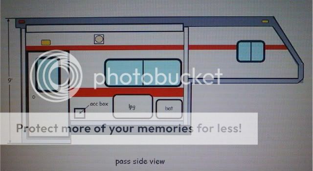 Truck camper dimensions | Pirate 4x4