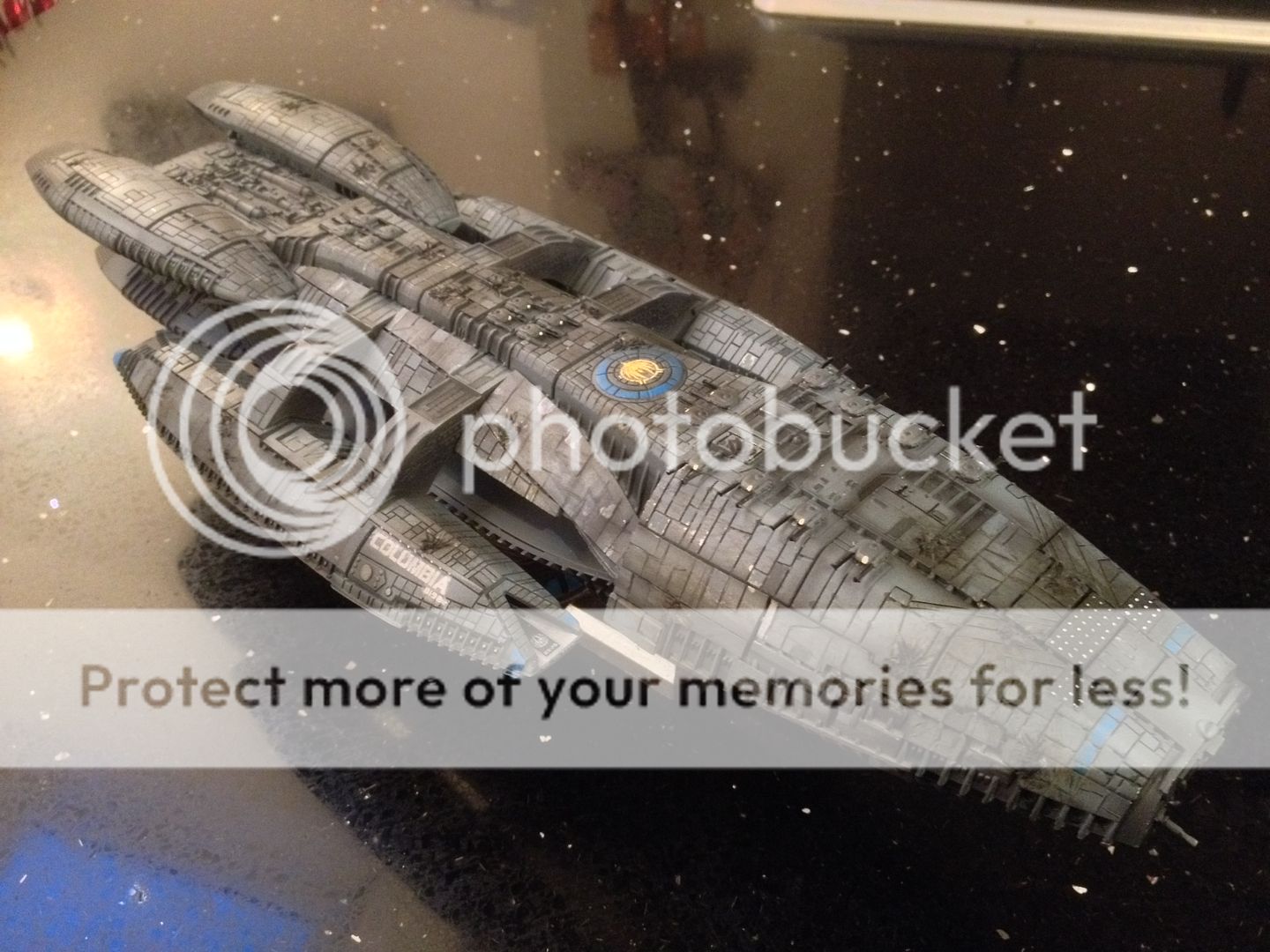 Battlestar Columbia - Ready for Inspection - SF & RealSpace ...