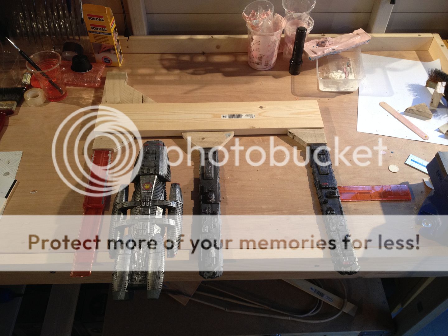 Battlestar Galactica Scorpion Shipyards - Work In Progress - SF ...