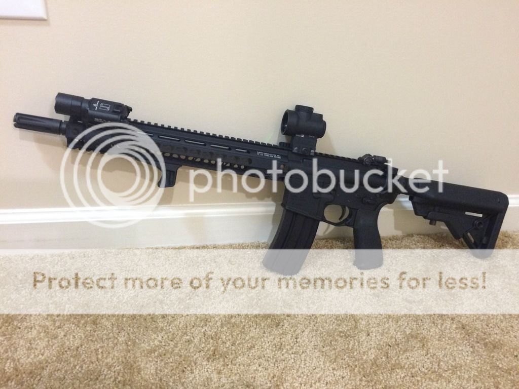 Handguard Length for 13.7" Barrel? > AR Discussions > AR15.COM