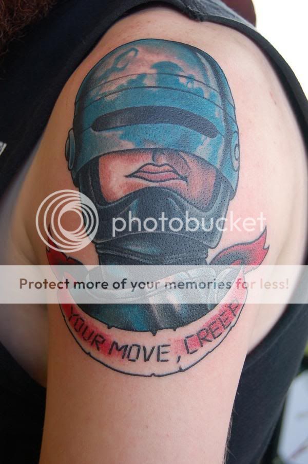 RoboCop Archive :: View topic - Robocop tattoo