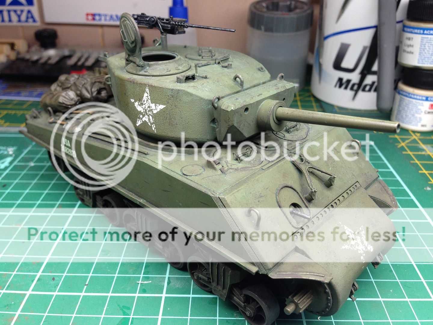 1/35 Tasca US Assault tank M4A3E2 Sherman Jumbo - Page 1 ...