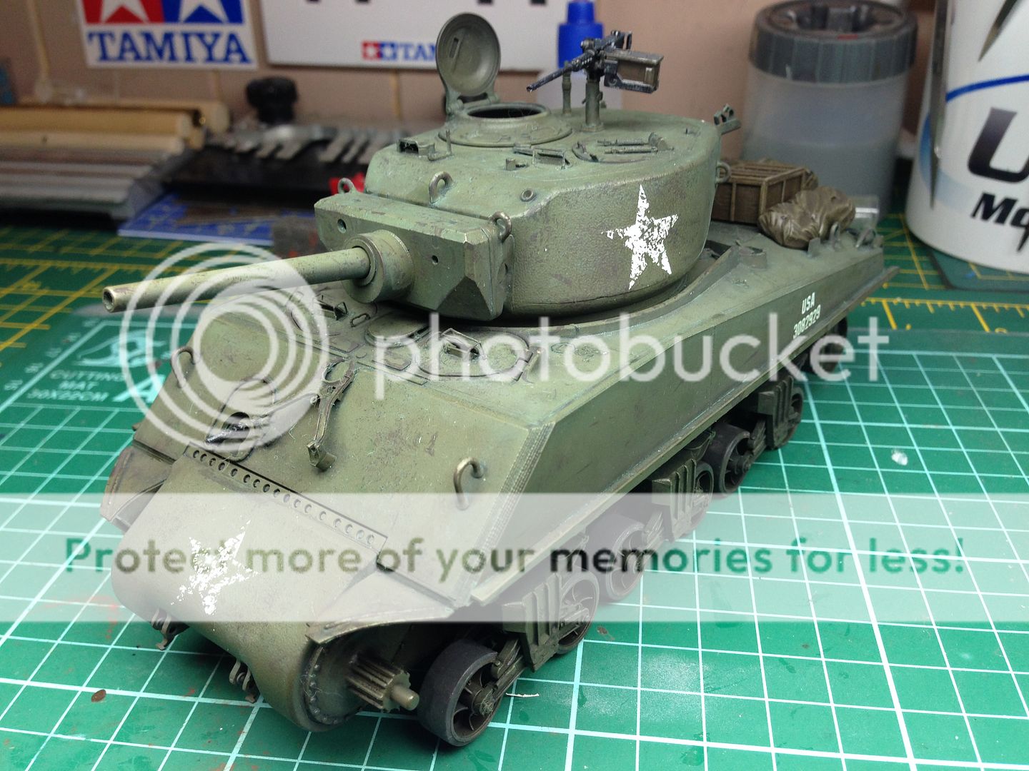 1/35 Tasca US Assault tank M4A3E2 Sherman Jumbo - Page 1 ...