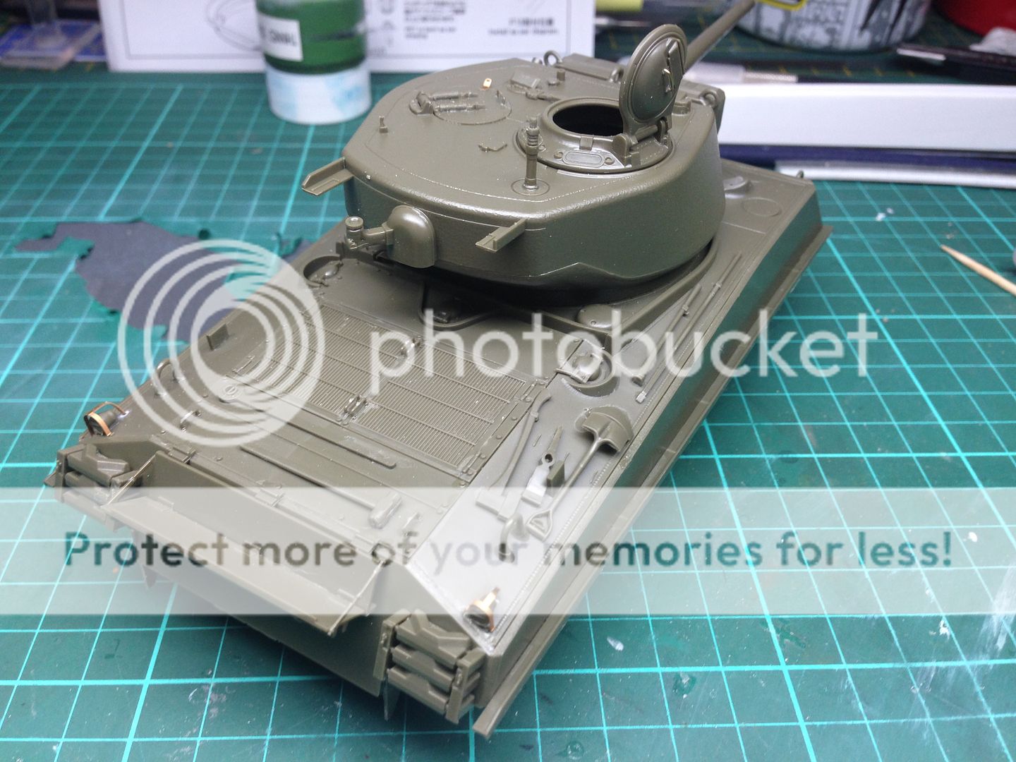 1/35 Tasca US Assault tank M4A3E2 Sherman Jumbo - Page 1 ...