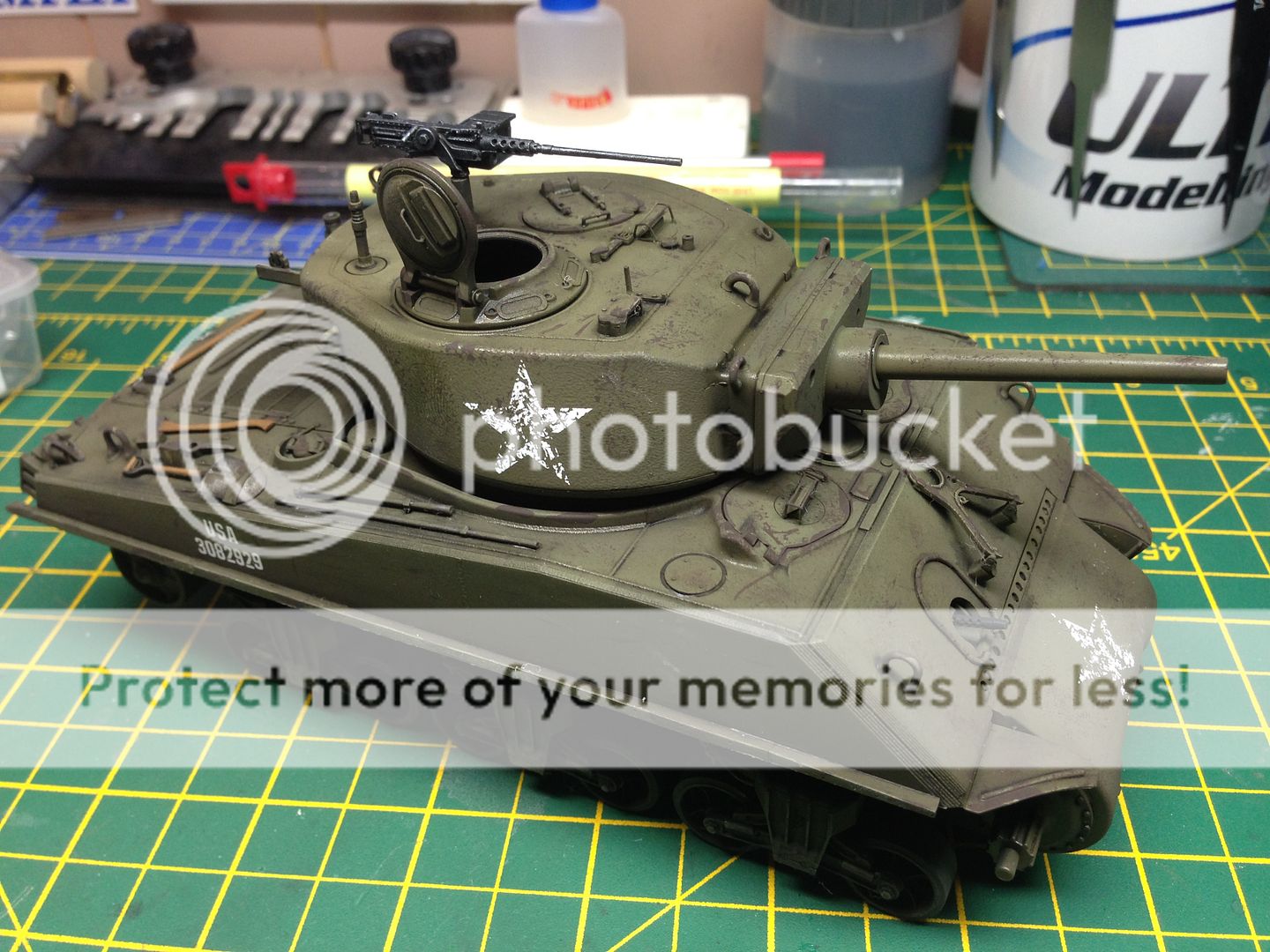 1/35 Tasca US Assault tank M4A3E2 Sherman Jumbo - Page 1 ...