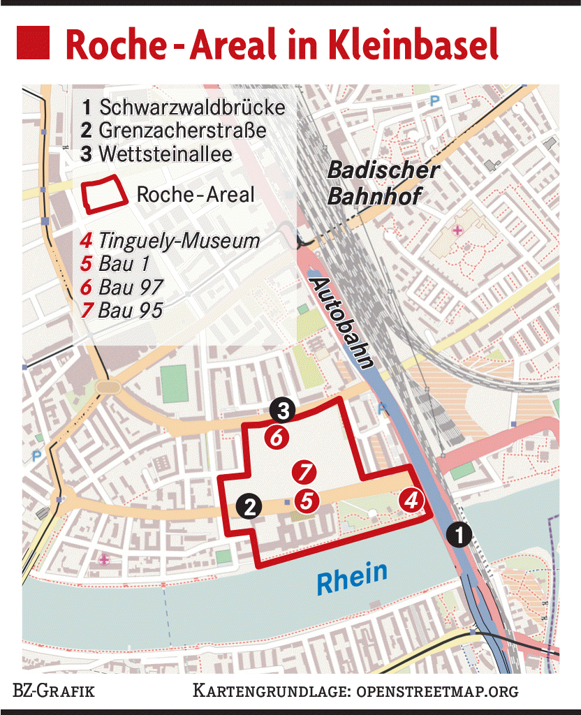 Basel | Roche-Campus | 205 m | 178 m | 132 m | Fertigestellt / In Bau ...