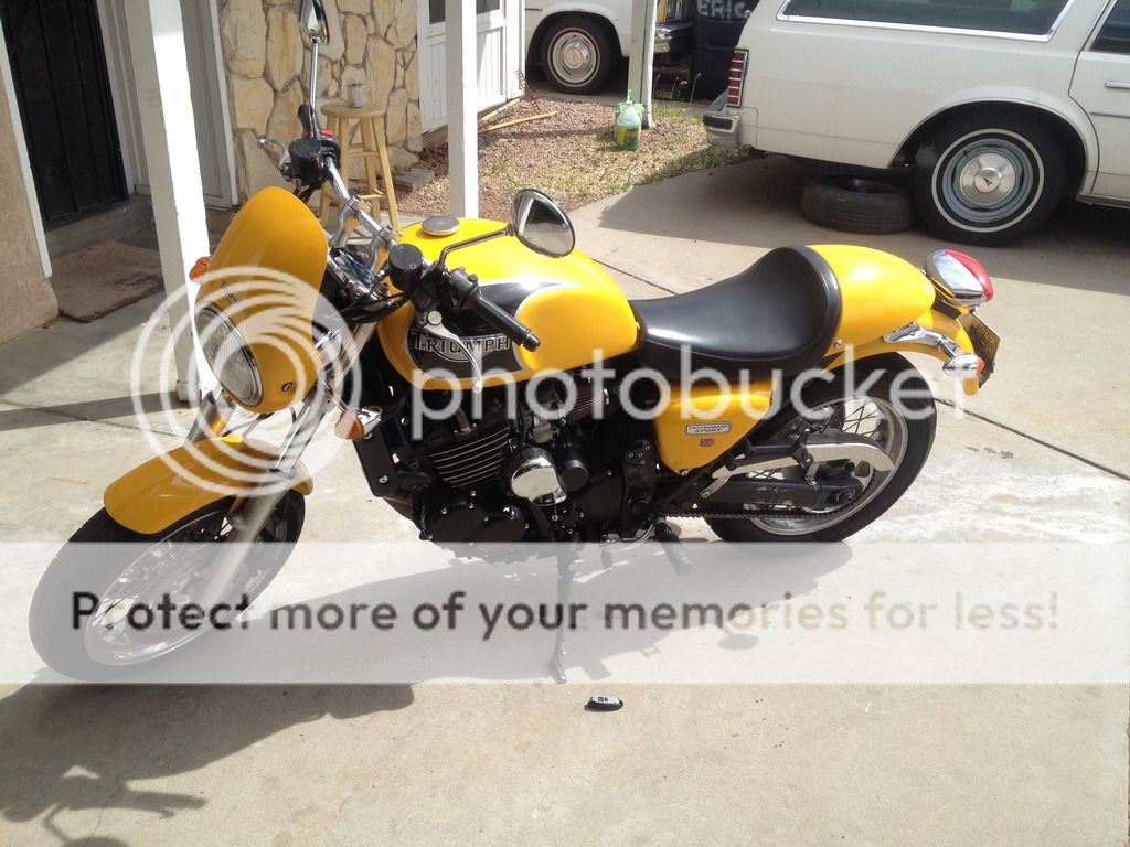 Another 1998 TBS in my garage! | Triumph Rat Motorcycle Forums