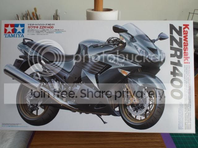 Kawasaki ZZR 1400 - Work In Progress - Vehicles - Britmodeller.com